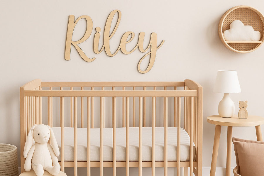 Personalized Wooden Name Signs – Mitchell Laser & Woodcrafts